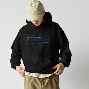 DBU Hoodie, Dallas Baptist University Patriots Hoodie, DBU Patriots ...