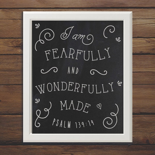 Scripture Chalk Art - Etsy