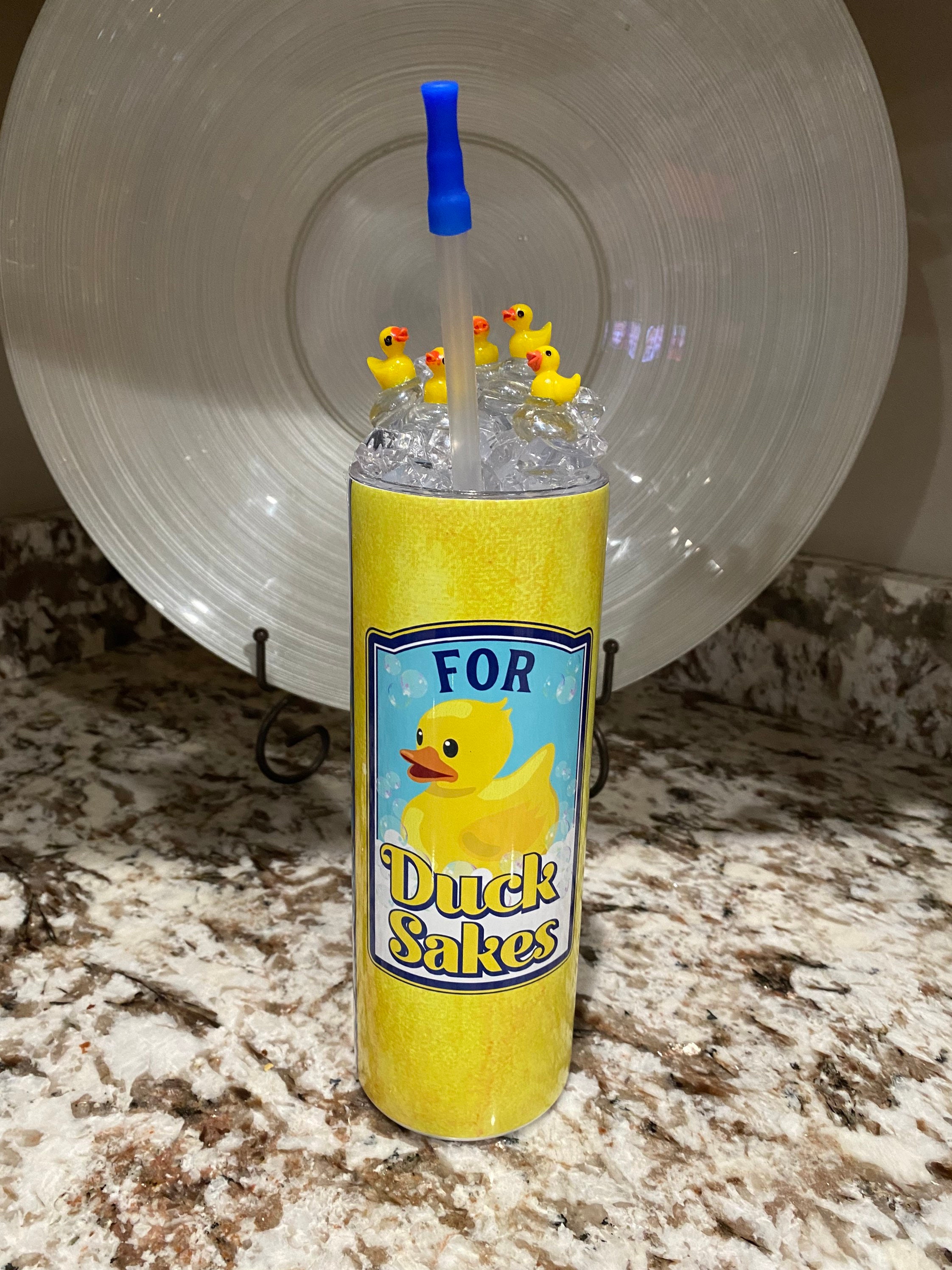 Drink & Barware For Ducks Sake 20oz Lid WRemovable Topper Kitchen ...