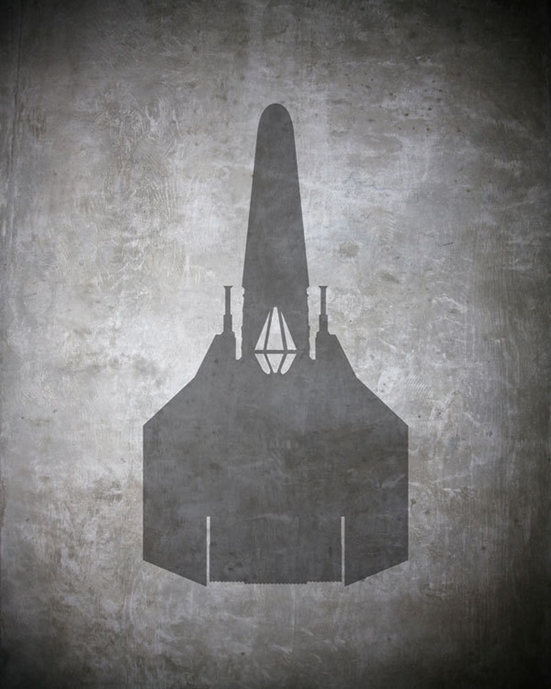 02-BSG Battlestar Galactica Viper Poster Print - Etsy