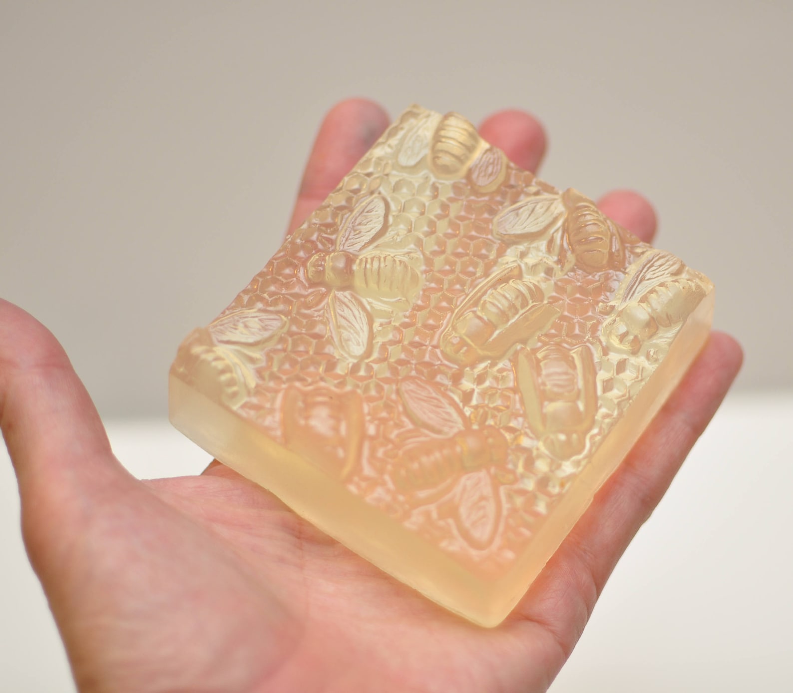 6oz Honey Bee Soap Bumble Bee Soap Honey Comb Soap Glycerin - Etsy