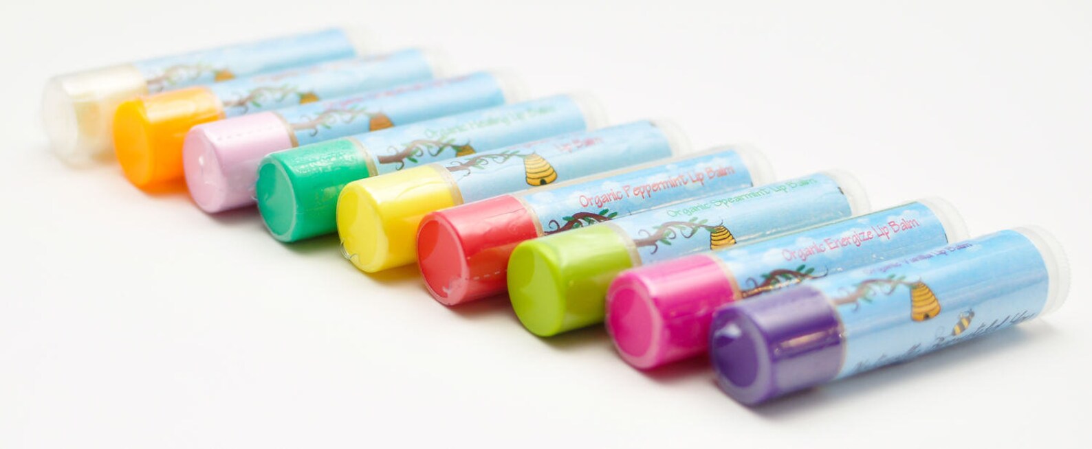 4 All Natural Organic Chapsticks Lip Balm Lip Balms - Etsy