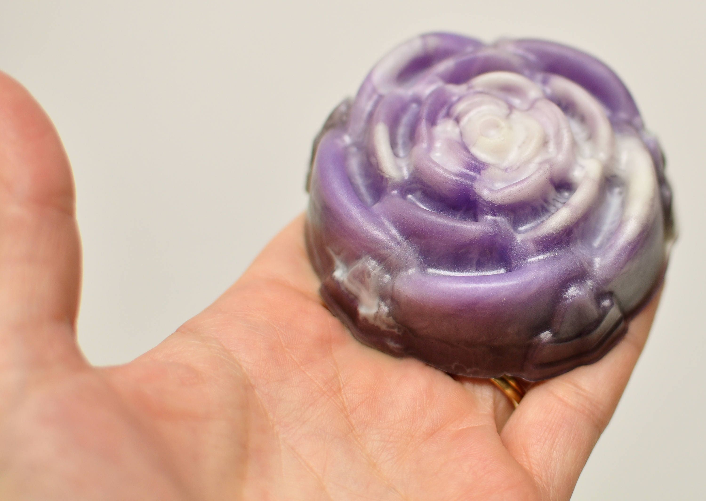 4oz Lavender Soap Flower Soap Floral Soap Purple Soap Melt | Etsy