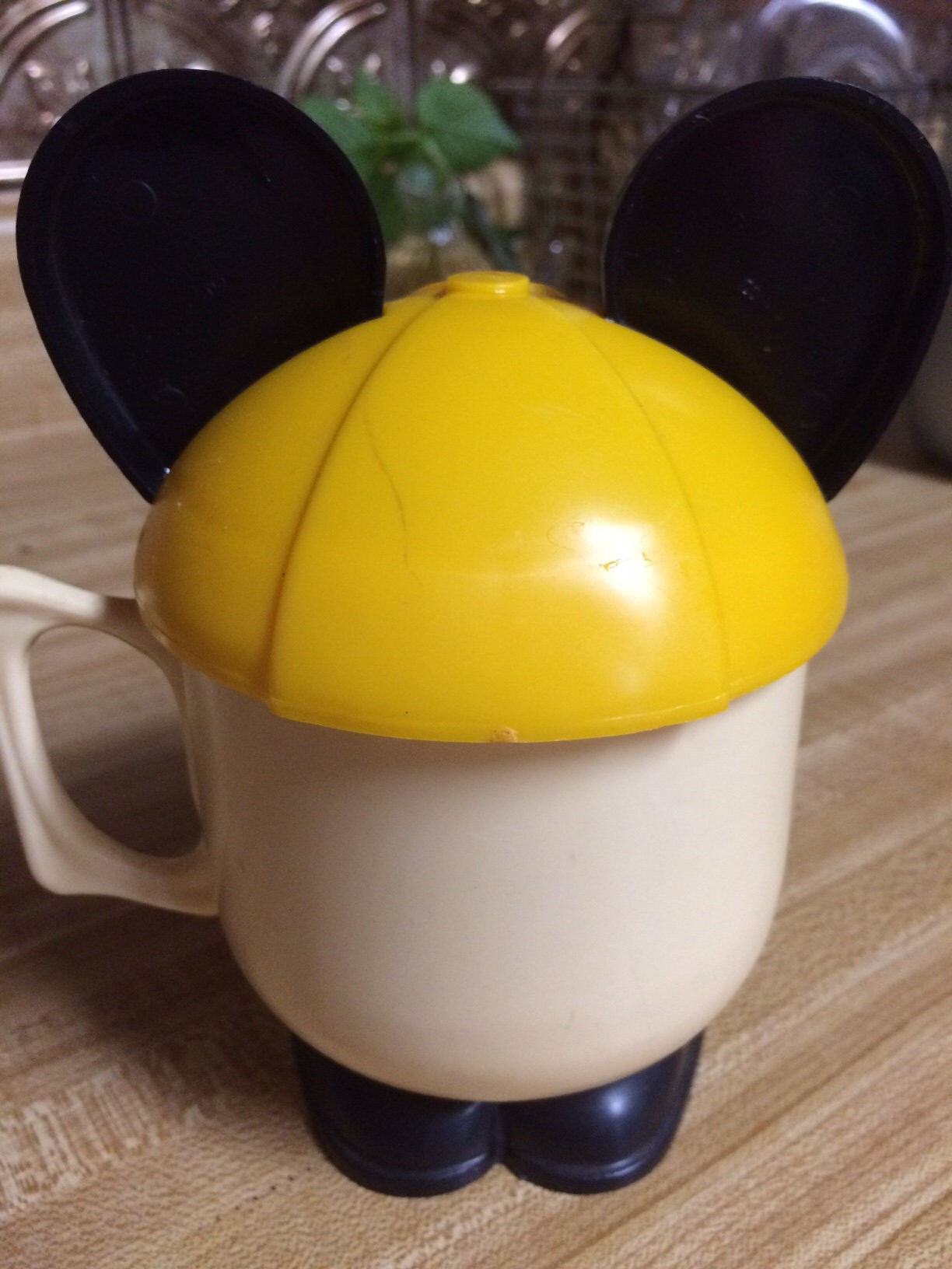 Vintage Mickey Mouse Cup Disney Sippy Cup 1970's Retro - Etsy