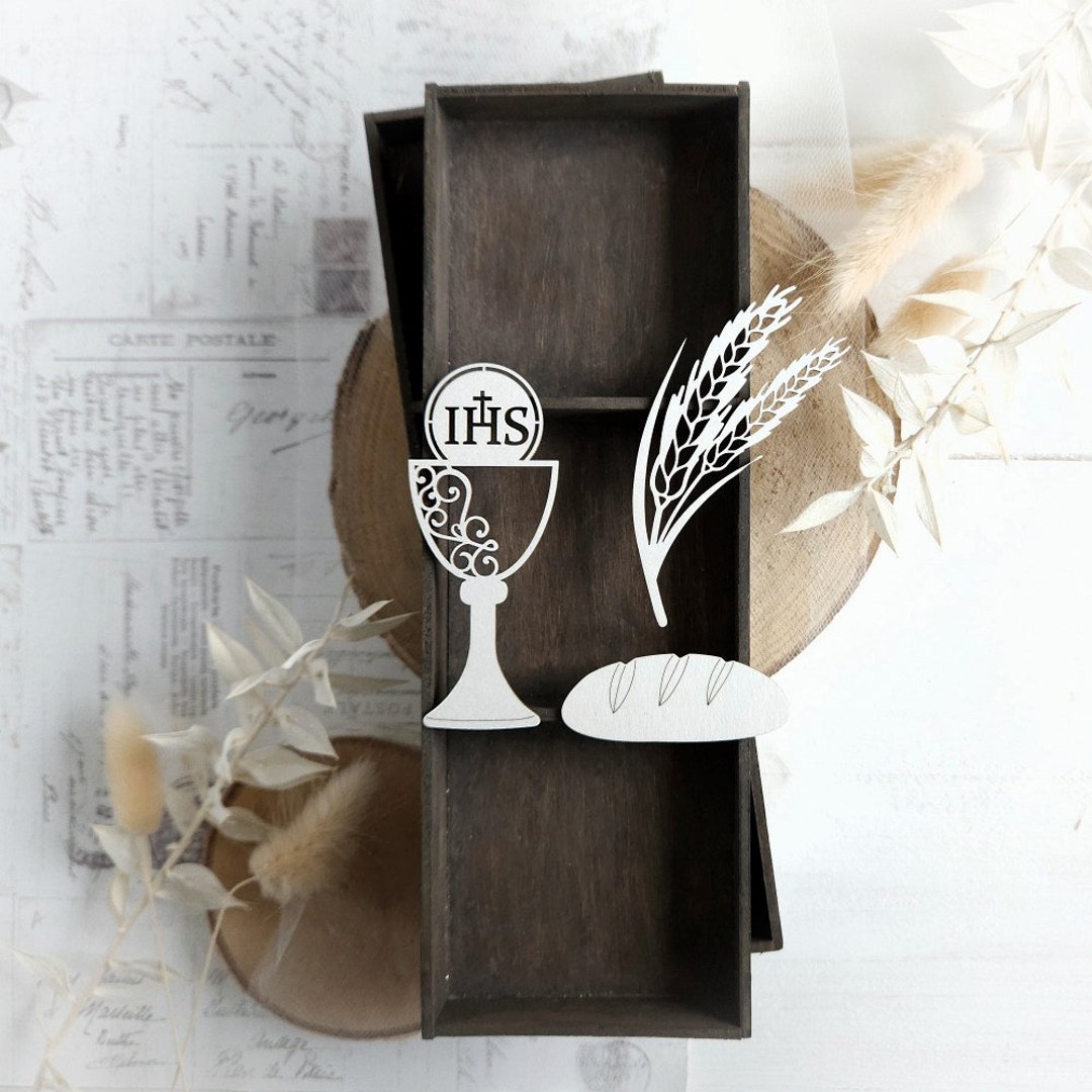 First Holy Communion Words Set 063 – Decorative Laser Cut Chipboard - Etsy