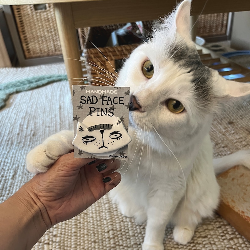 Custom Sad Face Pins - Etsy