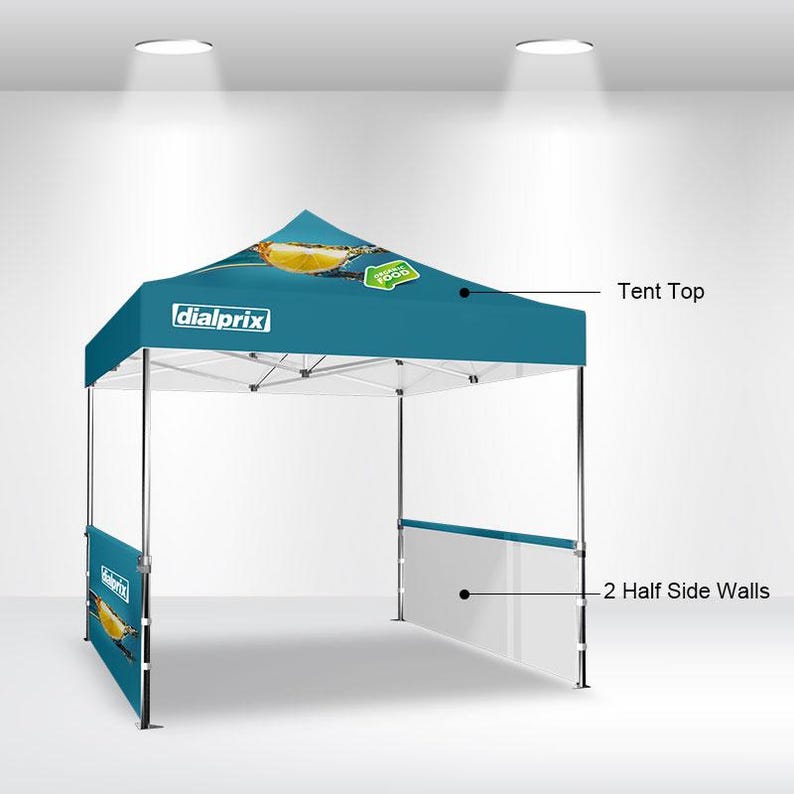 CUSTOM CANOPY 10x10' TENT | Business Advertising Tent | Event Tent ...