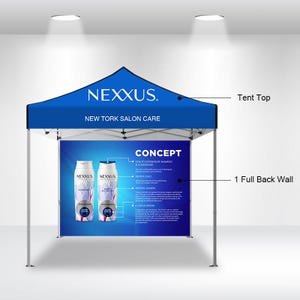 CUSTOM CANOPY 10x10' TENT | Business Advertising Tent | Event Tent ...