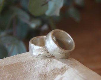 Cast Silver Ring - Etsy