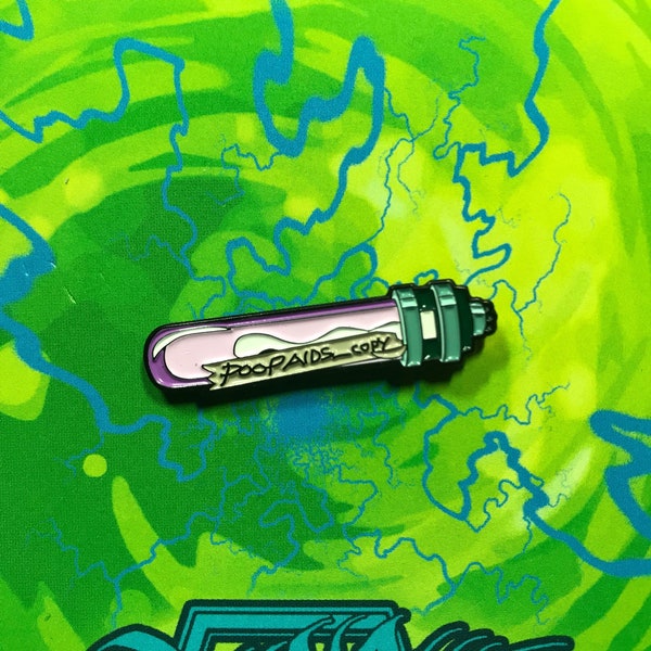 Rick and Morty Pin - Etsy