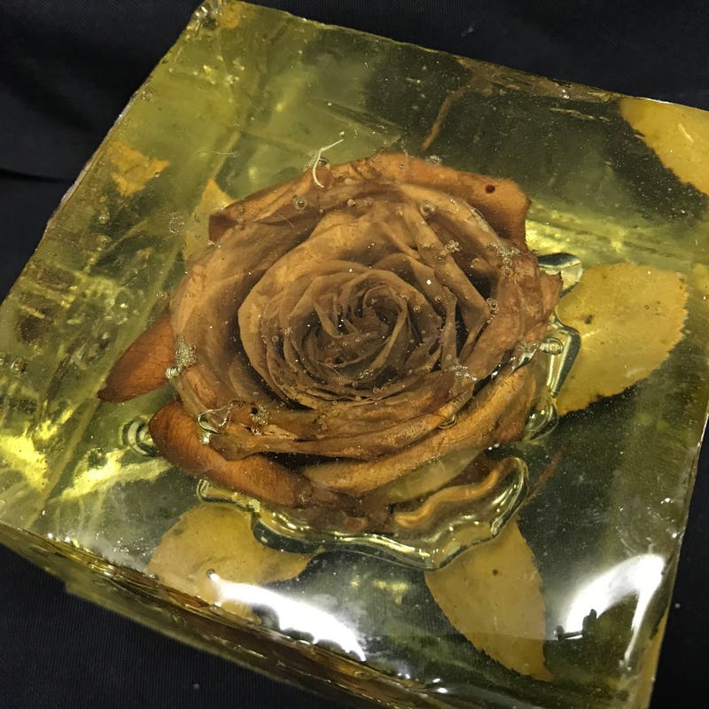 Resin Cube - Etsy