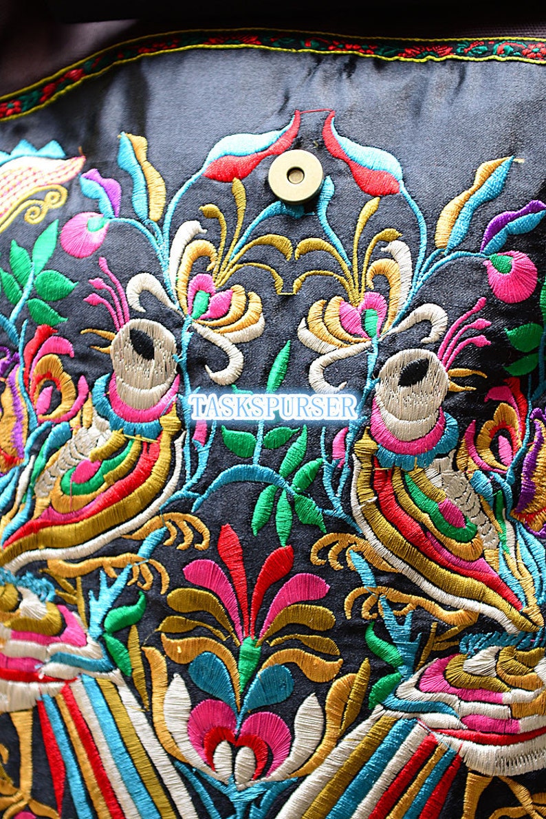 Tribal Style/with Vintage Embroidered Piece/vintage - Etsy