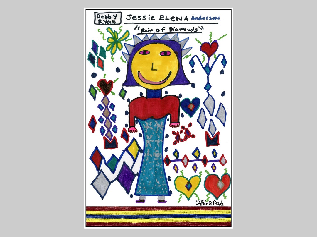 Jessie Elena Anderson by Katy Rose Caplette—metal or Matte Giclee Print ...