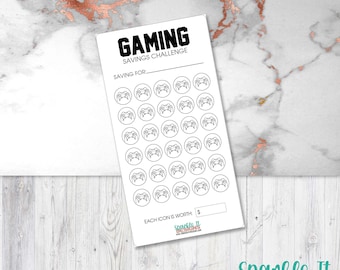 KMART Savings Challenge A6 Printable PDF Downloadable Minimal Design ...