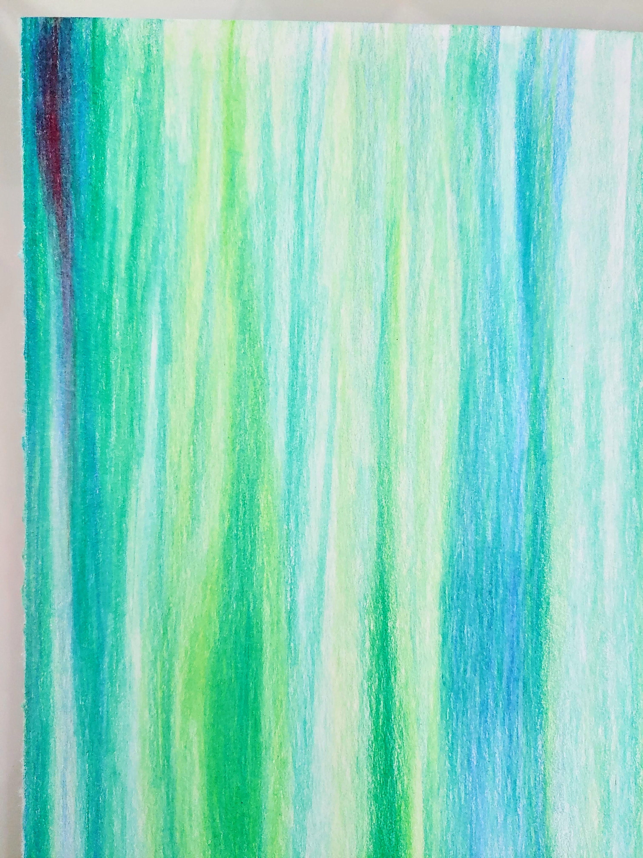 Colored Pencil Drawing: early Spring 7x10 In. Unframed Small-scale ...