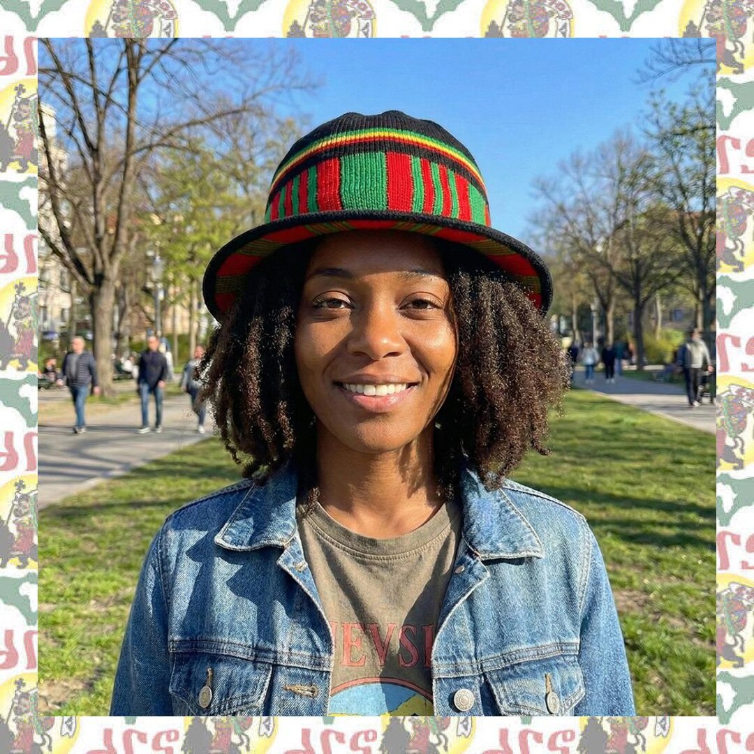 Rasta Style Knit Hat – Reggae Inspired Dreadlock Cap (roots Reggae ...