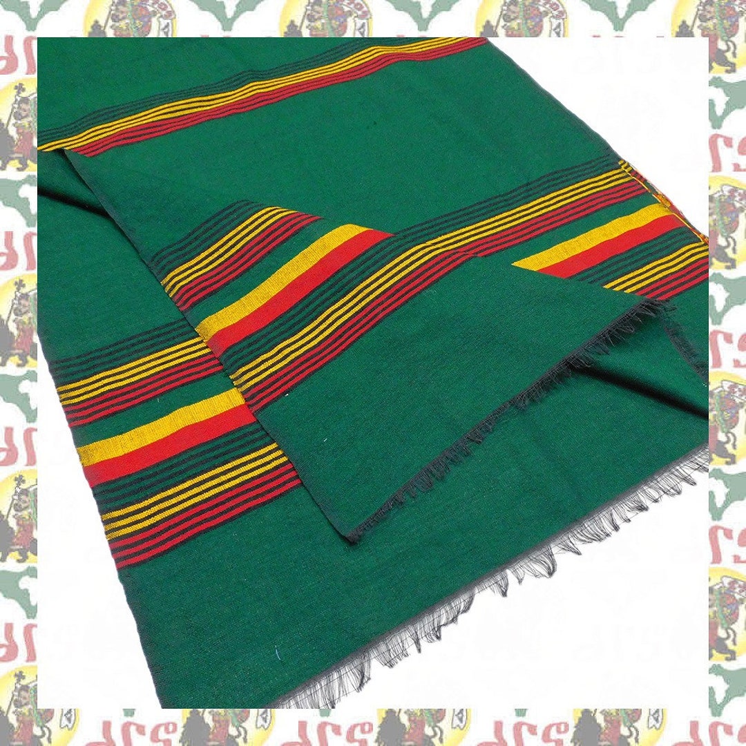 Ethiopian Traditional Woven Ethiopian Cotton Scarf Shawl Head - Etsy