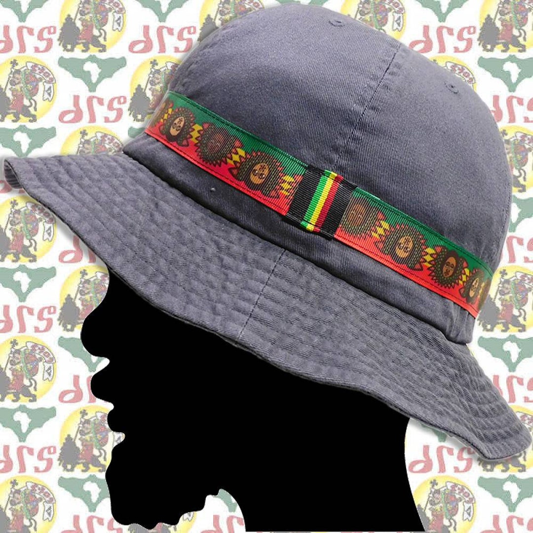 Grosgrain Ribbon [drs] Metro Hat A79 (rasta Reggae Ethiopia Dub ...