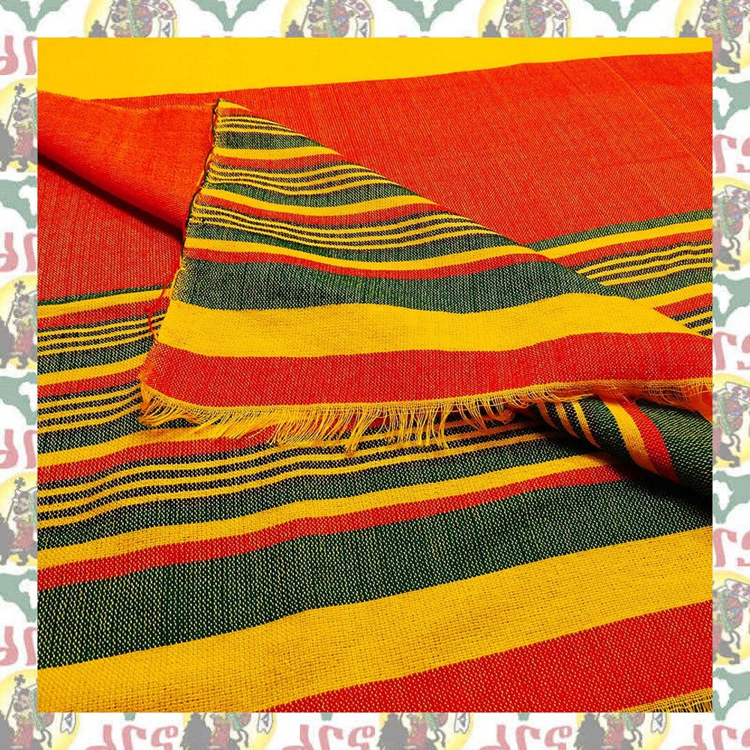 Ethiopian Traditional Woven Ethiopian Cotton Scarf Shawl Head Wrap ...