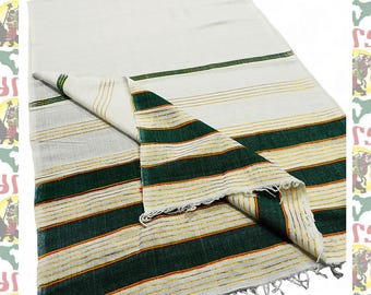 Ethiopian Traditional Woven Ethiopian Cotton Scarf Shawl Head Wrap ...