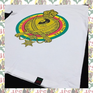 Ethiopian Jah Army [drs] 5.6oz T-shirts Roots Reggae Dub Haile Selassie ...