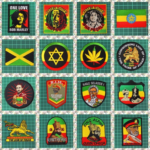 Bob Marley Patch Reggae-rasta-jamaica-africa-afrocentric-lion - Etsy