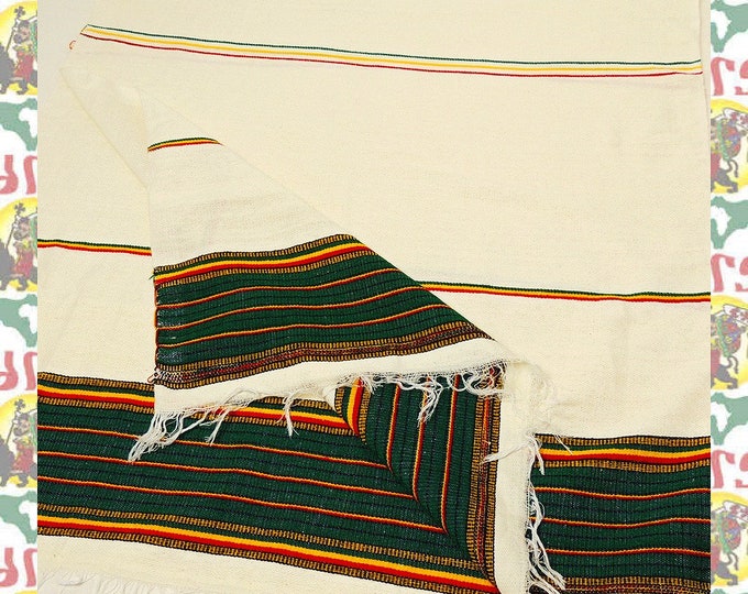 Ethiopian Traditional Woven Ethiopian Cotton Scarf Shawl Head Wrap ...