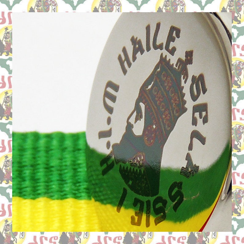 Haile Selassie I Stainless Steel Ring / Reggae Rasatafari Lion - Etsy