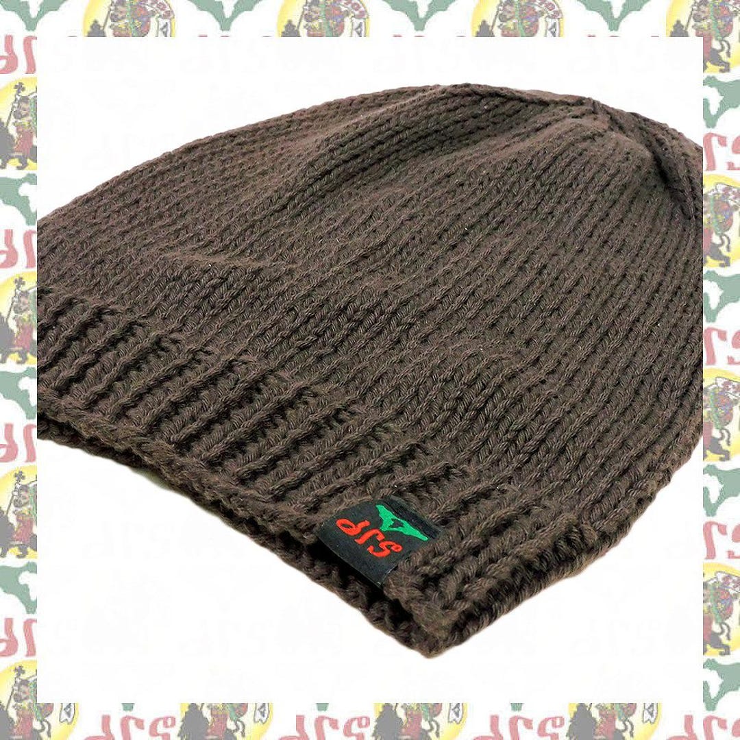 Knitted Rasta Hat Tam [drs/m] Tam-c08 / Hand-knitted Dreadlocks Tam ...