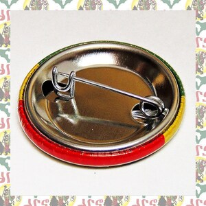 Metal Badge drs rasta Reggae Ethiopia Africa Lion of Judah Haile ...