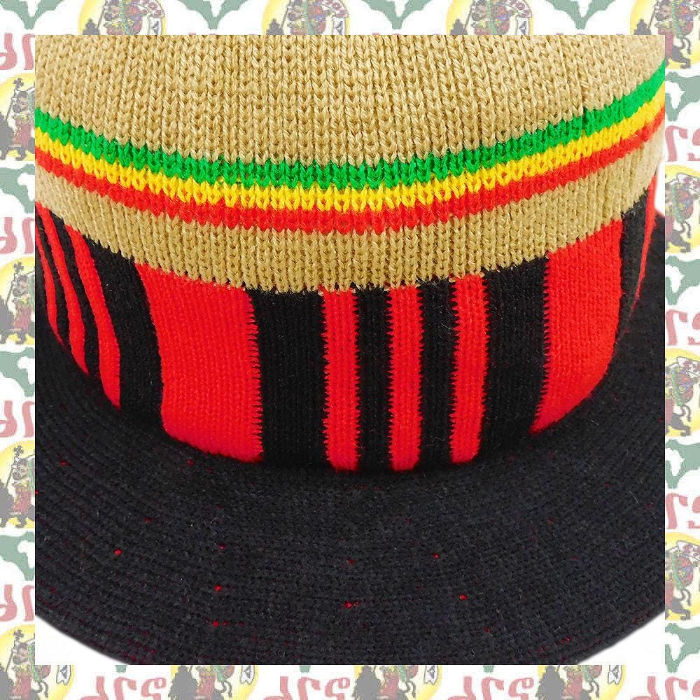 Rasta Style Knit Hat – Reggae Inspired Dreadlock Cap (roots Reggae ...