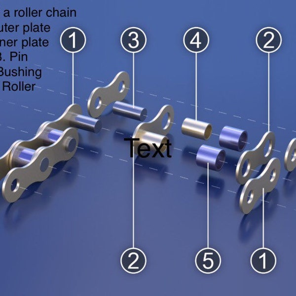 Bike Chain Link - Etsy