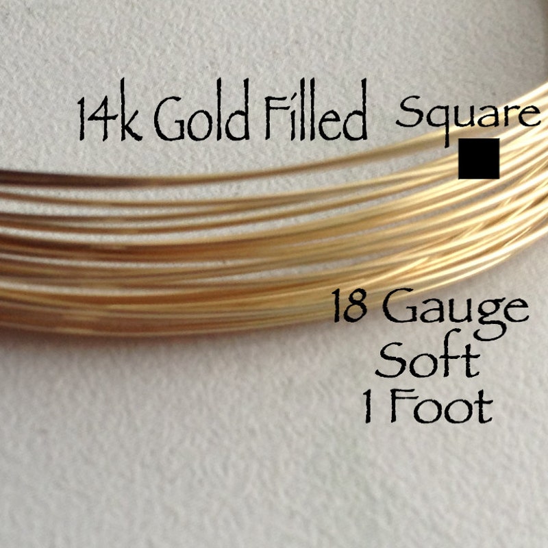 14k Gold Filled Wire - Etsy