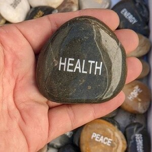 Engraved River Rock Word Stones Single Words, Sold Individually - Etsy
