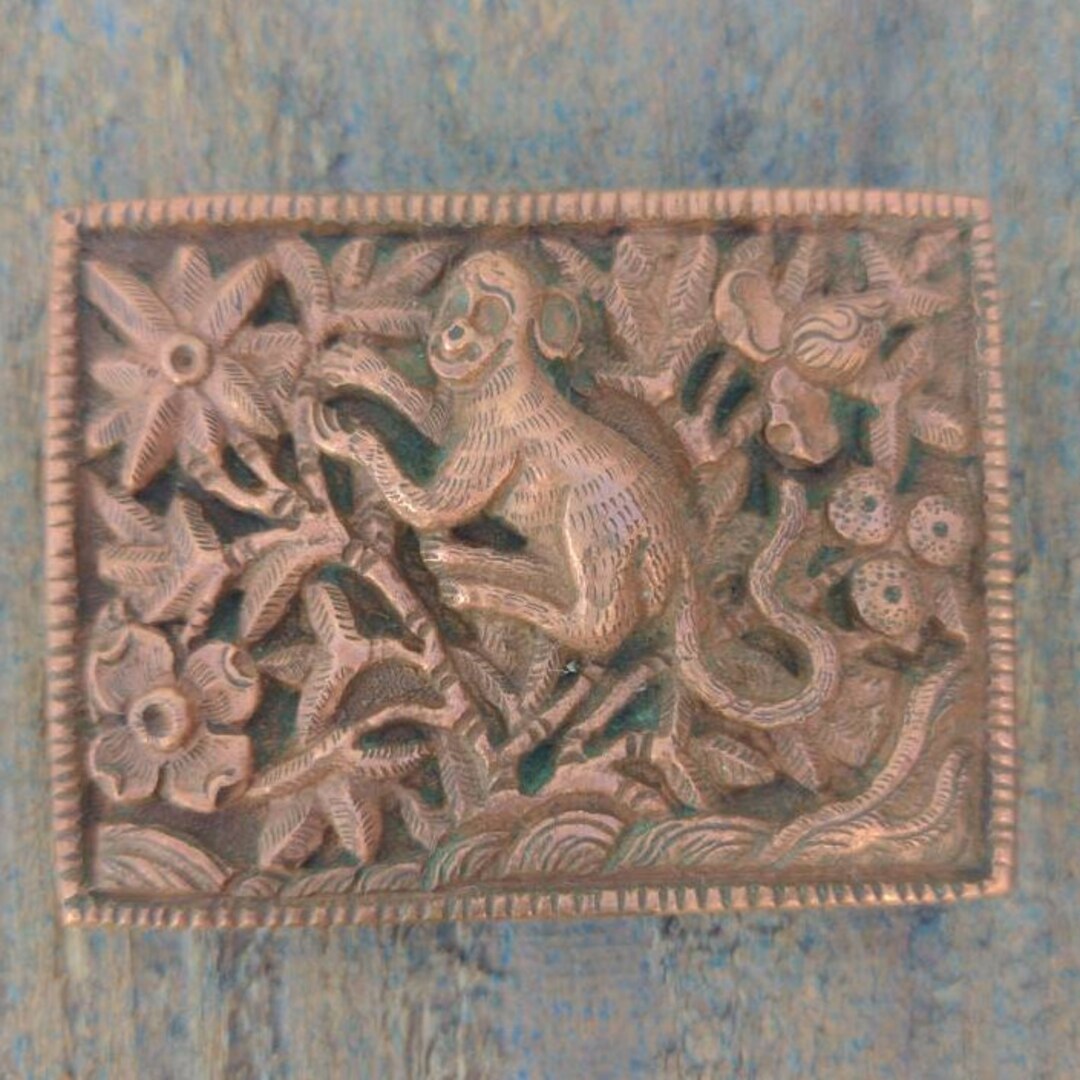 Exotic Tibetan Monkey Copper Belt Buckle - Etsy