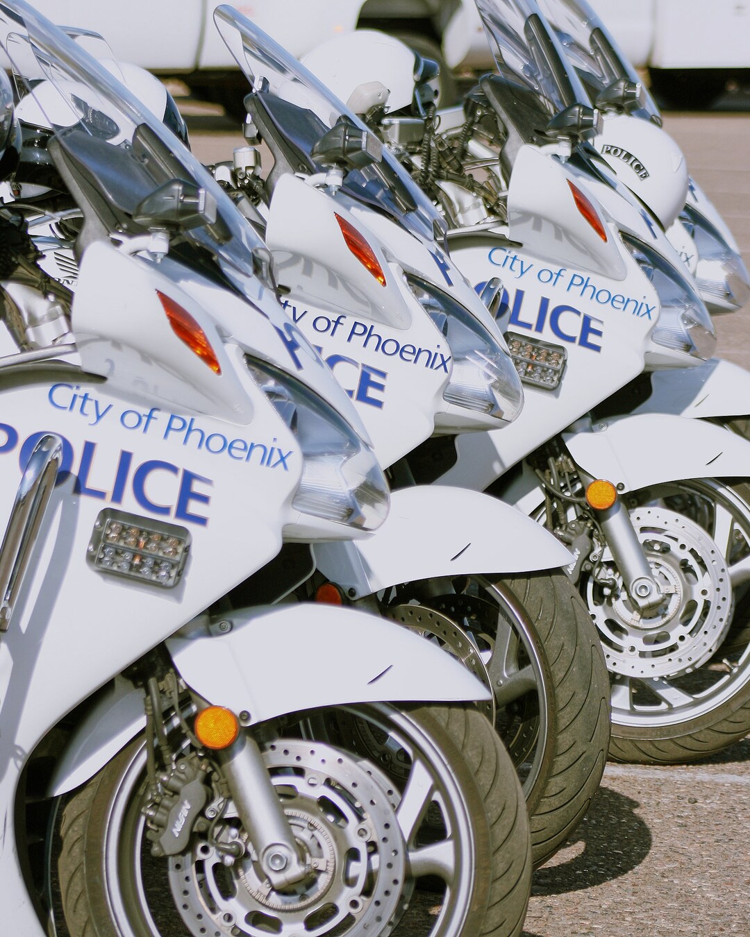 Phoenix, Arizona Police Department Motorcycles Lined up in a Row. - Etsy