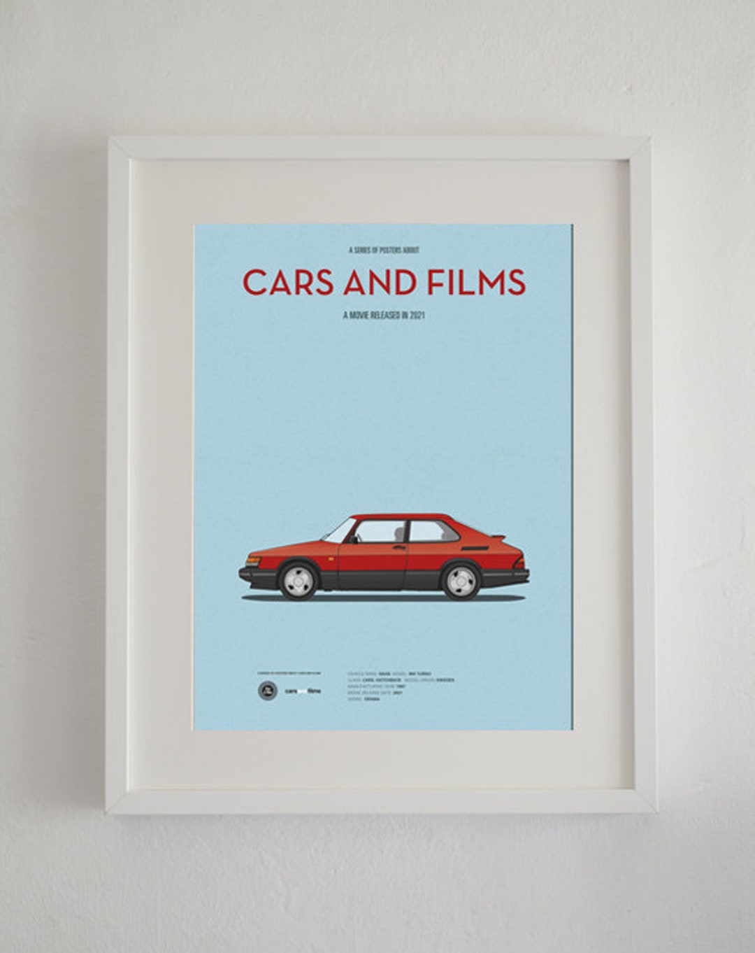 Drive My Car Movie Car Poster, Art Print Cars and Films, Film Art for ...