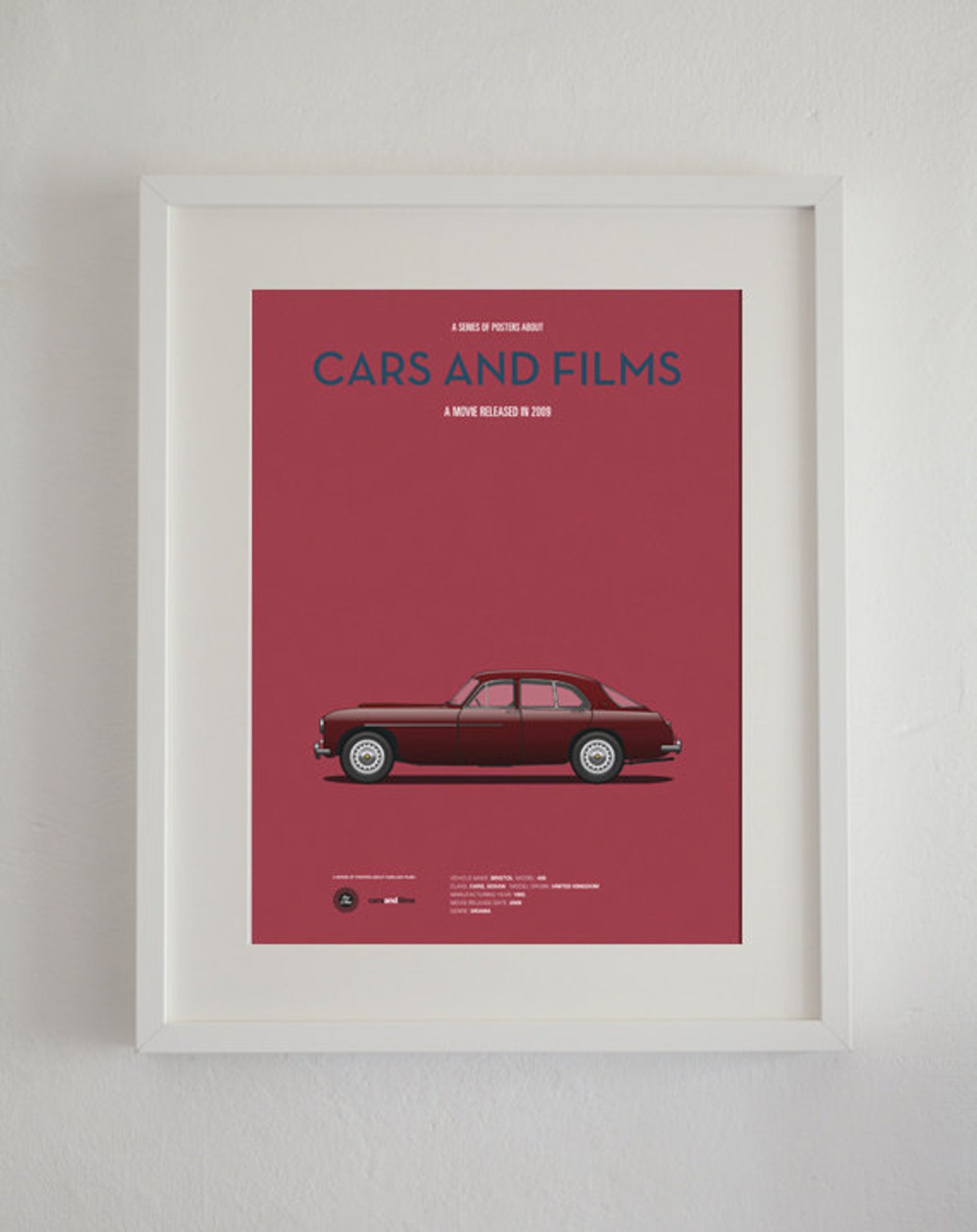 An Education Movie Car Poster, Art Print A3 Cars and Films, Home Decor ...