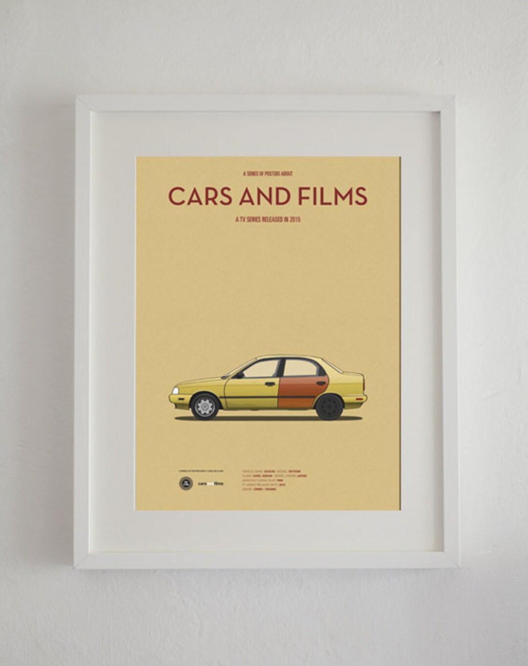 Better Call Saul Tv Series Car Poster, Art Print Cars and Films, Film ...