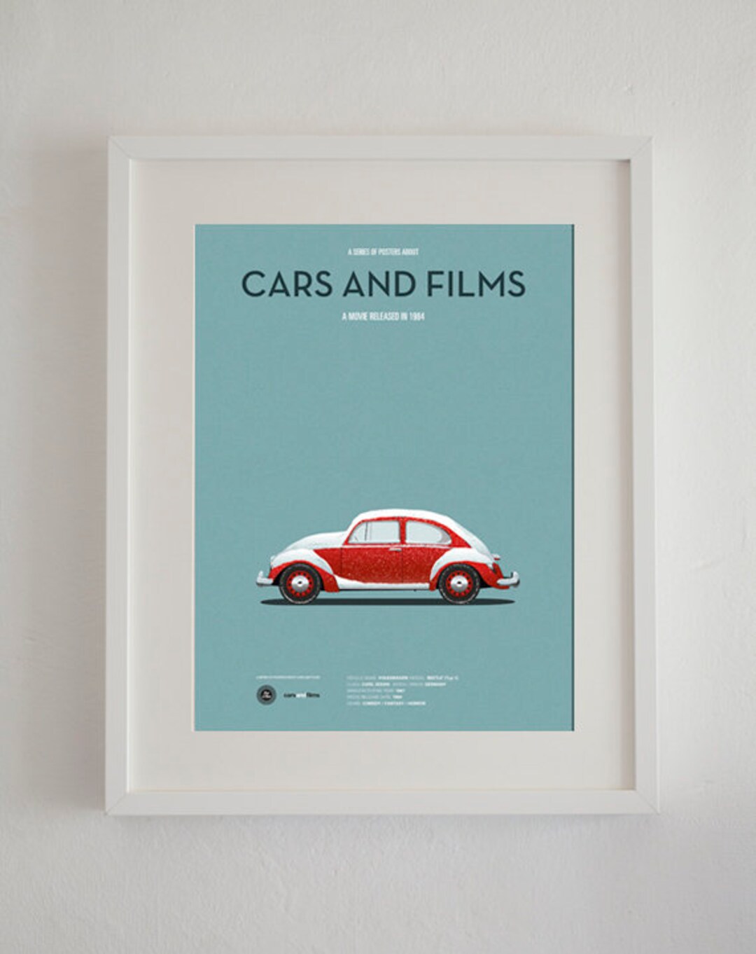 Gremlins Car Movie Poster, Art Print Cars and Films, Film Art for Car ...