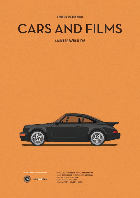 Bad Boys Movie Car Poster, Art Print A3 Cars and Films, Home Decor ...