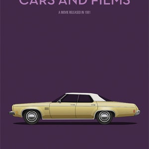 The Evil Dead Car Movie Poster, Art Print Cars and Films, Film Art for ...