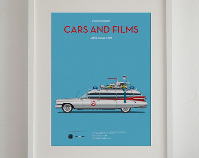 21 Famous Movie Cars, Wall Art Printable, Movie Car Poster, Nursery ...