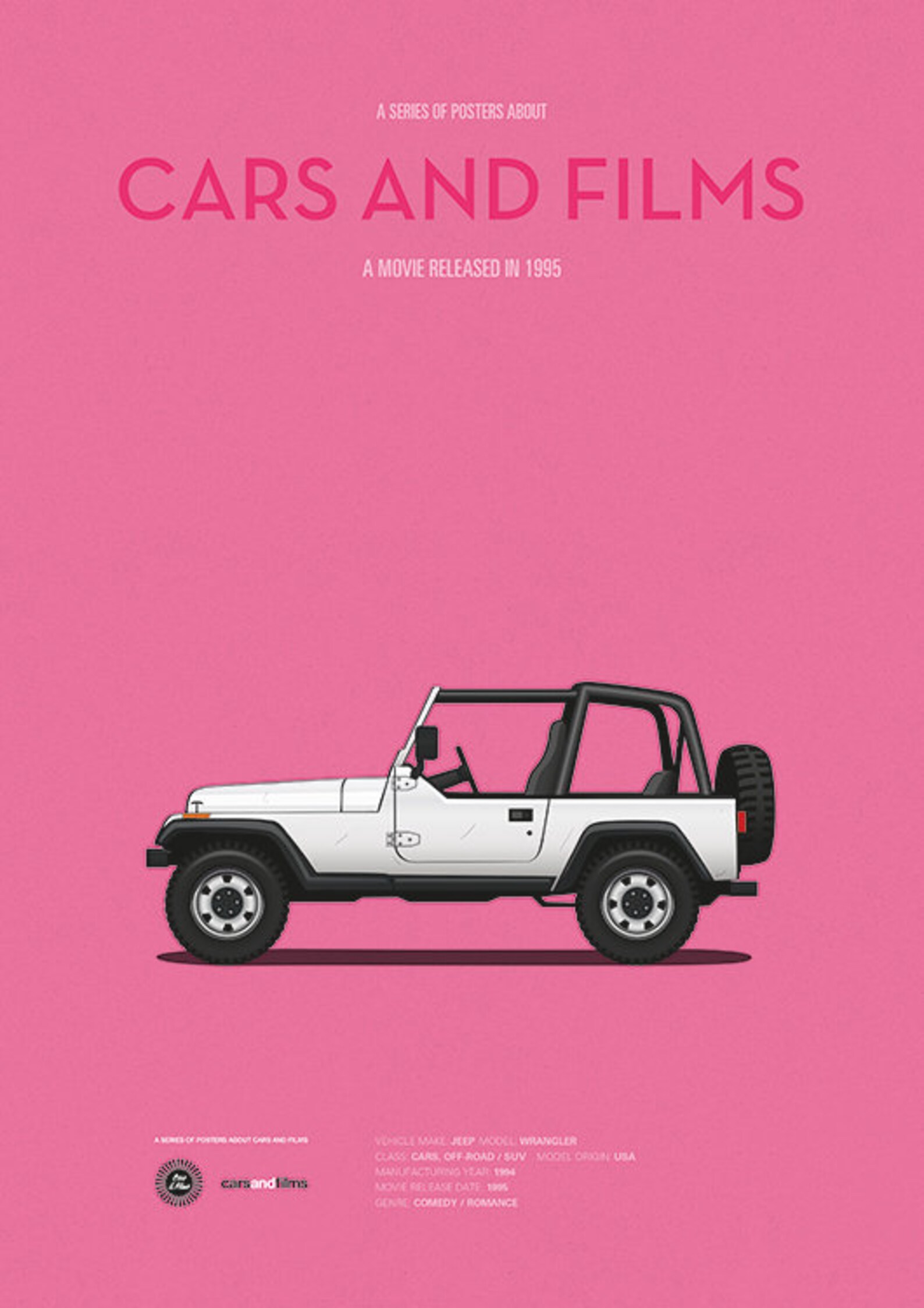 Clueless Movie Car Poster Art Print A3 Cars and Films Home - Etsy
