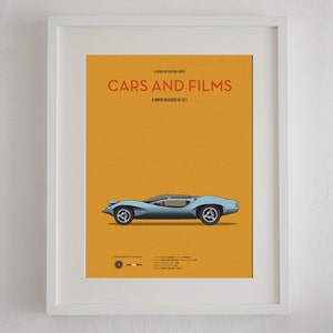 A Clockwork Orange Car Movie Poster, Art Print Cars and Films, Film ...