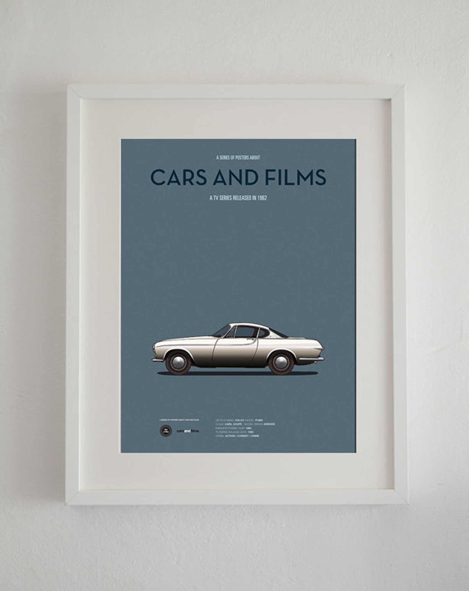 The Saint Car Poster Art Print A3 Cars and Films Home Decor - Etsy New ...