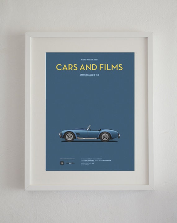 The Gumball Rally Movie Car Poster Art Print A3 Cars and - Etsy