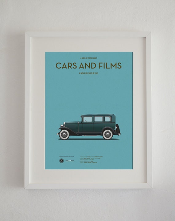 Road to Perdition Car Poster Art Print A3 Cars and Films - Etsy