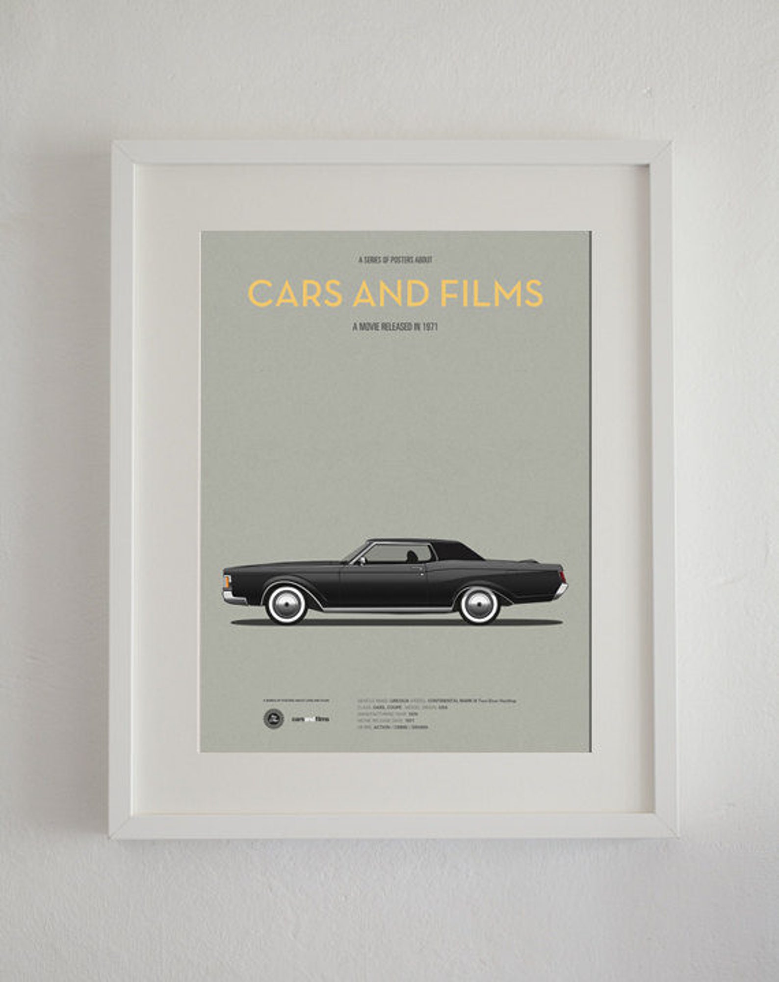 The French Connection Movie Car Poster Art Print A3 Cars and | Etsy