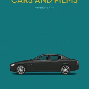 Intouchables Movie Car Poster, Art Print Cars and Films, Film Art for ...